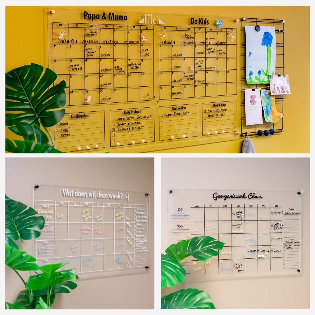 Planbord kopen? Handige whiteboard planners bij WireDesign