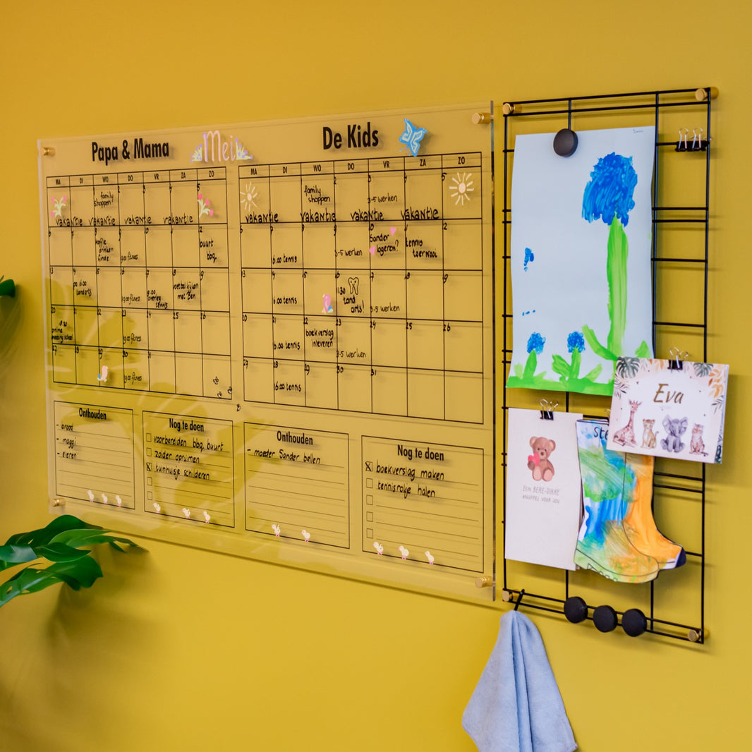 Planbord kopen? Handige whiteboard planners bij WireDesign